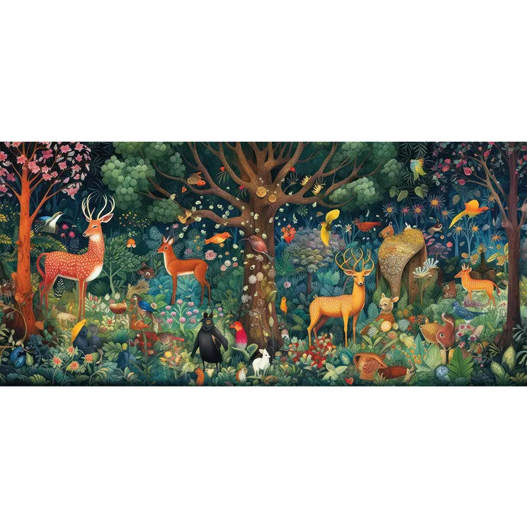 Enchanted Woodland Jigsaw Puzzle | Contemporary Adult Wooden Jigsaw