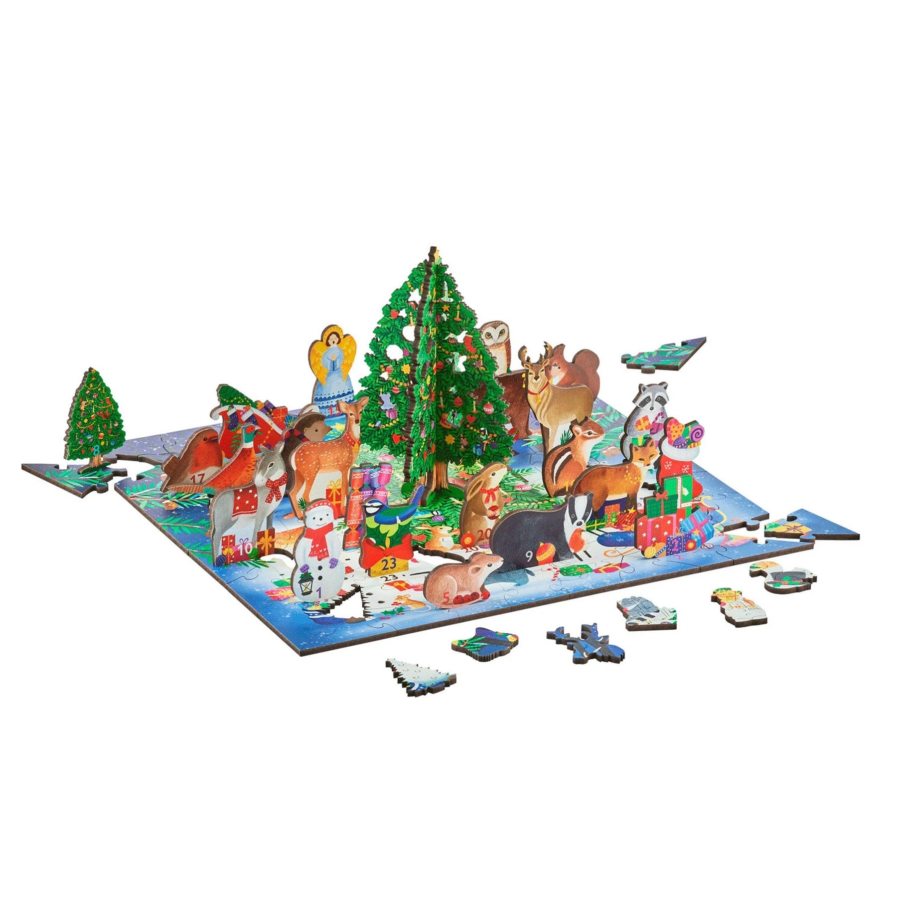 Winter Woodland Advent Calendar Jigsaw Puzzle