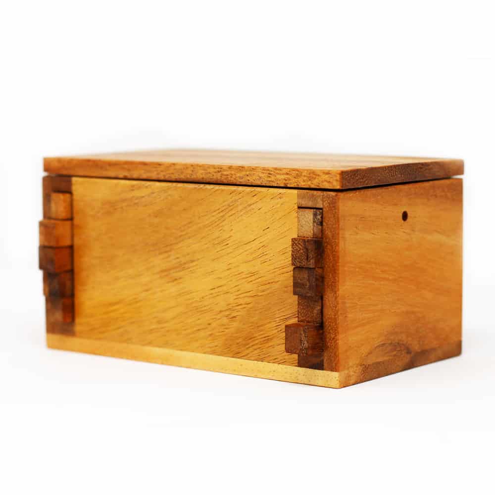 Secret Lock Box - Premium Rubberwood