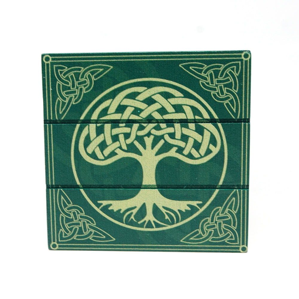 Celtic Puzzle Box | Beginner Wooden Puzzle Box | Secret Stash Box