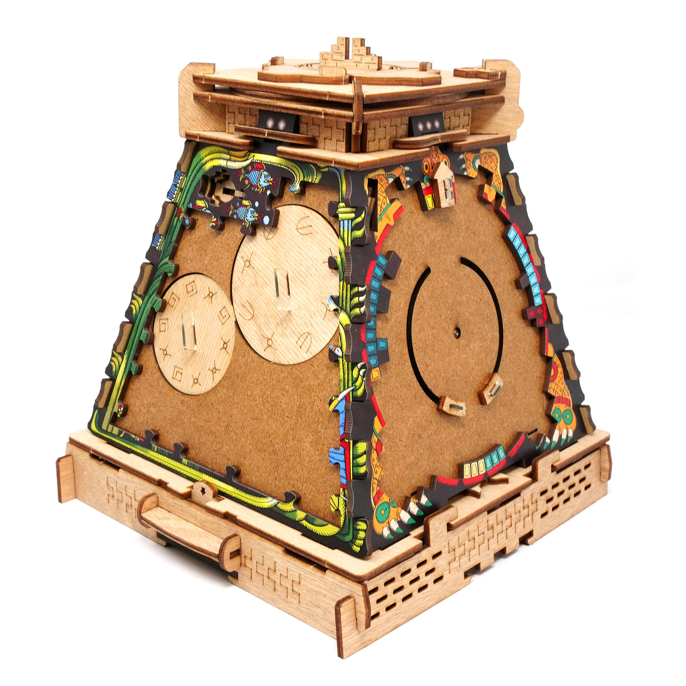 Pyramid of the Sun Puzzle Box