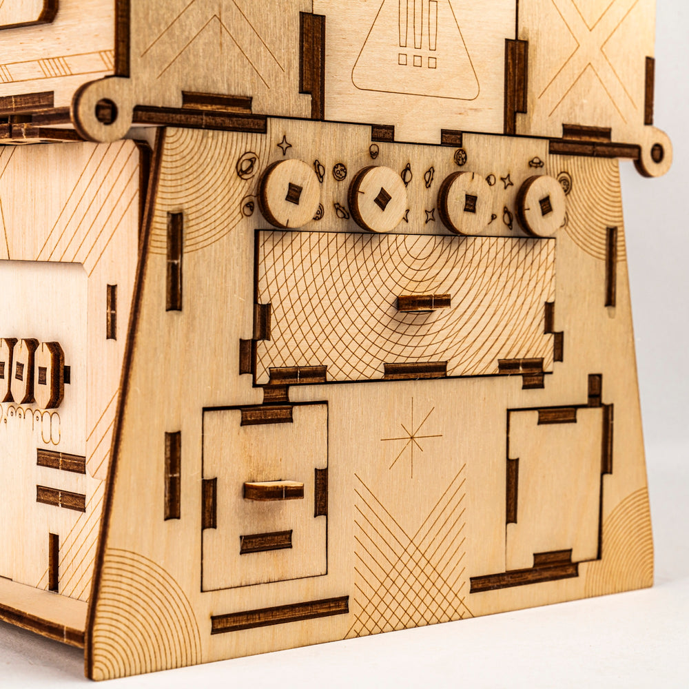 Cosmic Artifact Puzzle Box | Very Difficult Puzzle Box For Adults