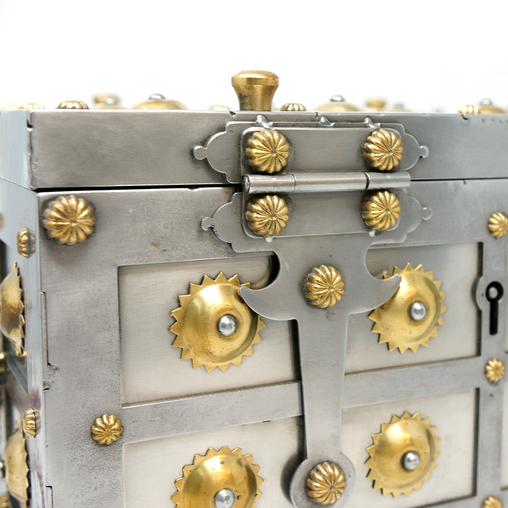 Iron Puzzle Box | Metal Puzzle Box For Collectors