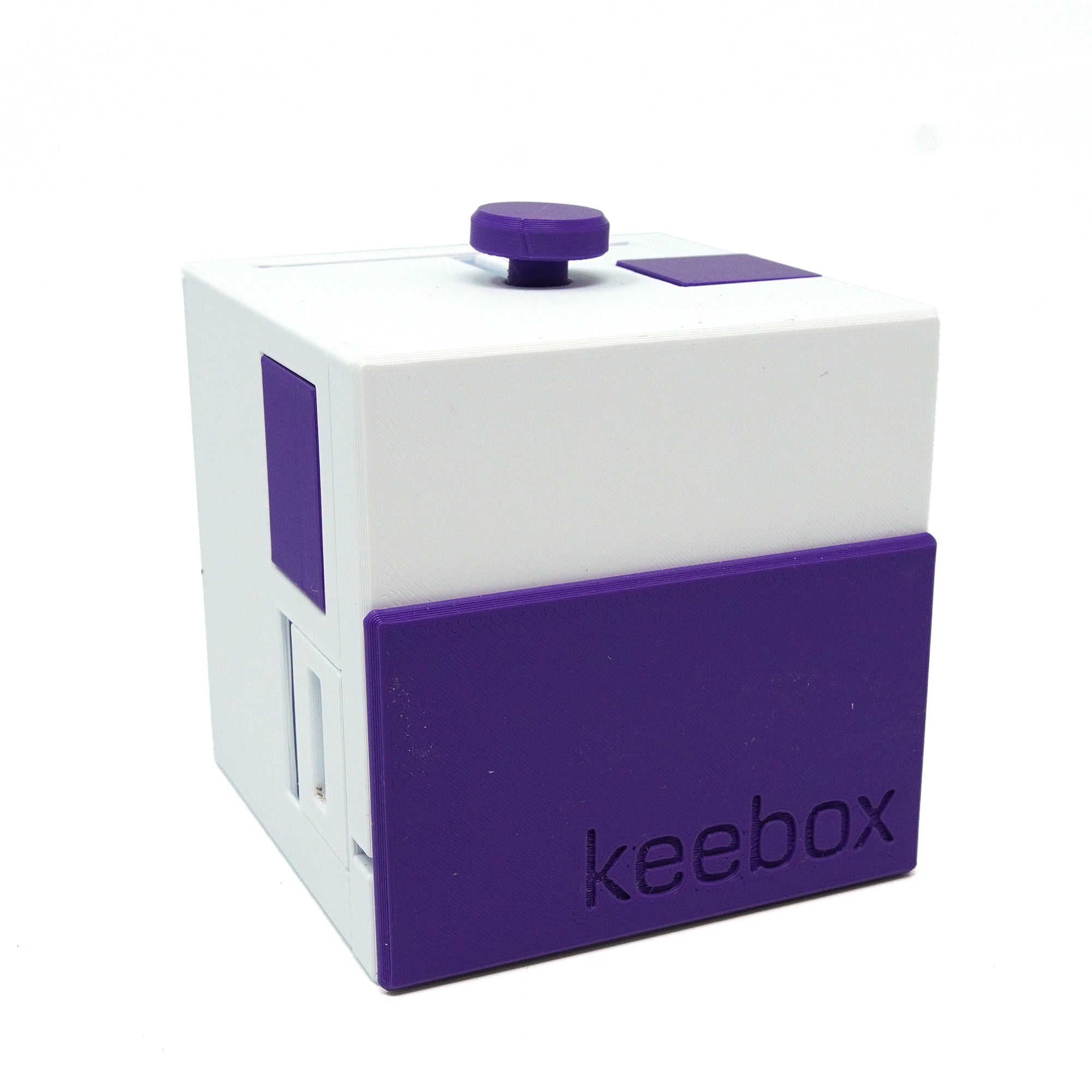 Keebox Purple Puzzle Box | Interesting Sequential Discovery Puzzle