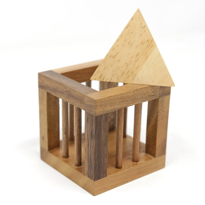 Pyramid Cage Puzzle